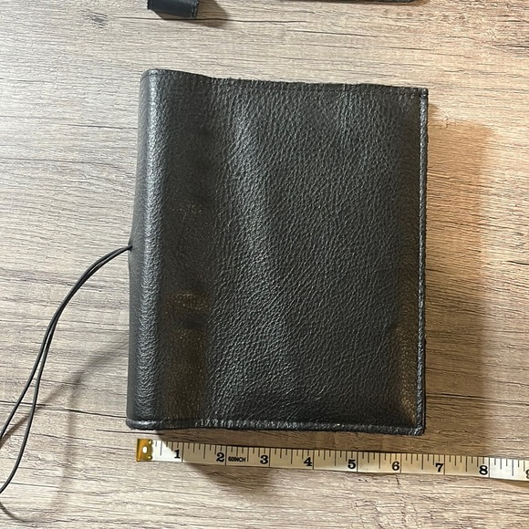 Foxy Fix | Office | Foxy Fix Pebble Leather Personal Wide Ring Planner ...